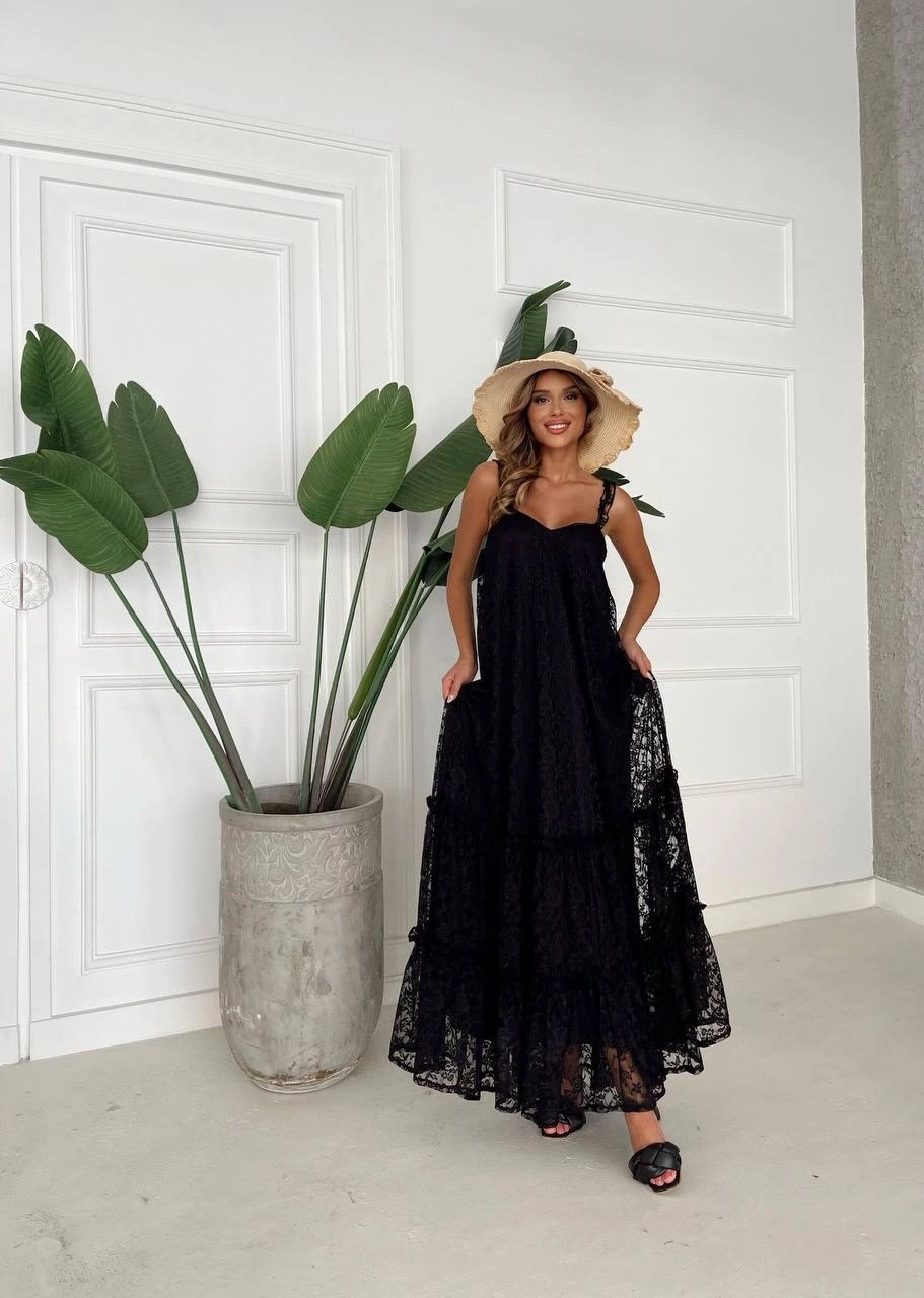 Askili MAxi FIsto Elbise